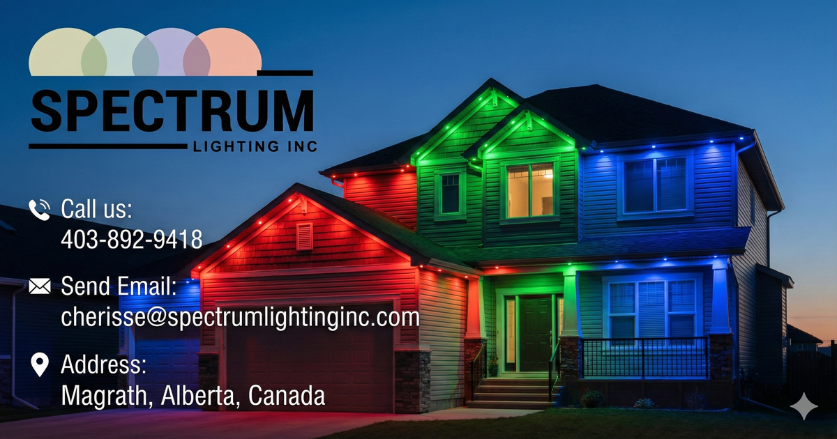 Contact Spectrum Lighting Inc. | Permanent Outdoor Lighting Southern ...